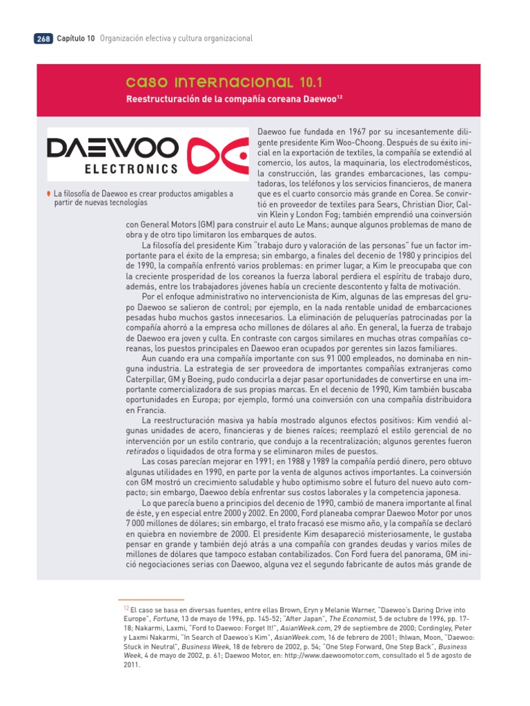 Caso Daewoo | PDF | Motores generales