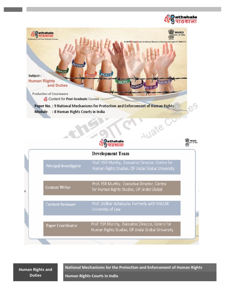 Module 8 Humanrightscourts | PDF