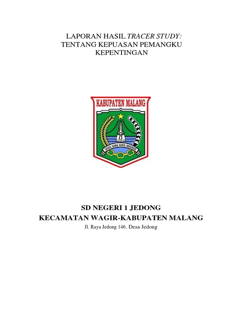 contoh Tracer Study | PDF