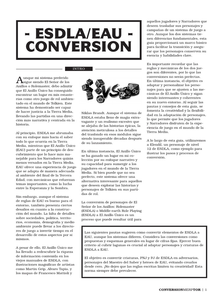 Conversion Reglas MERP | PDF