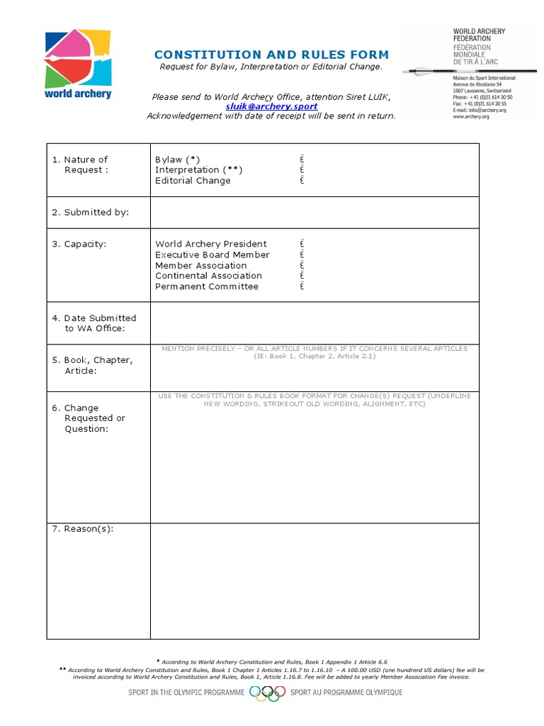Constitution and Rule | PDF