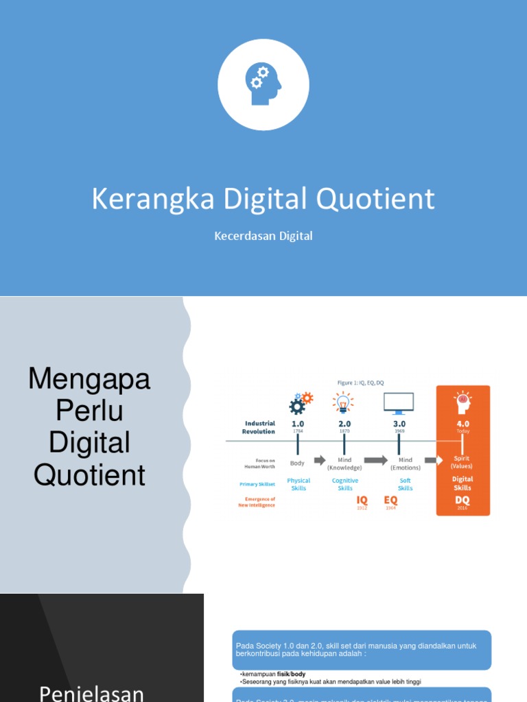 Kompetensi Kecerdasan Digital DQ | PDF