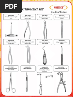List of Instruments To Start A Dental Clinic | PDF | Mouth | Dentistry