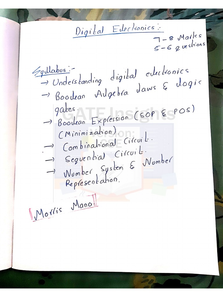 Digital Electronics Course Gate Insights Version Cse | PDF