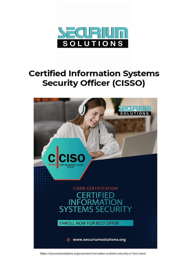 CISSO Certification - CISSO Training - CISSO | PDF | Information ...