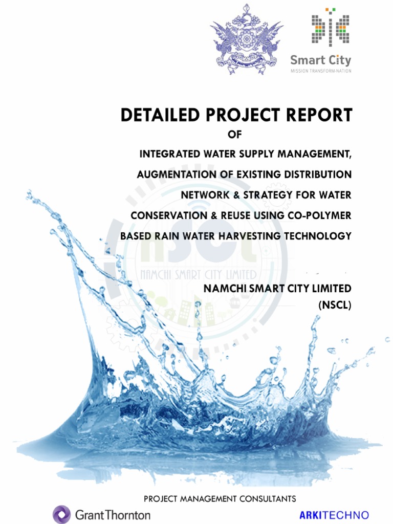 DPR Namchi Water Supply 247 | PDF