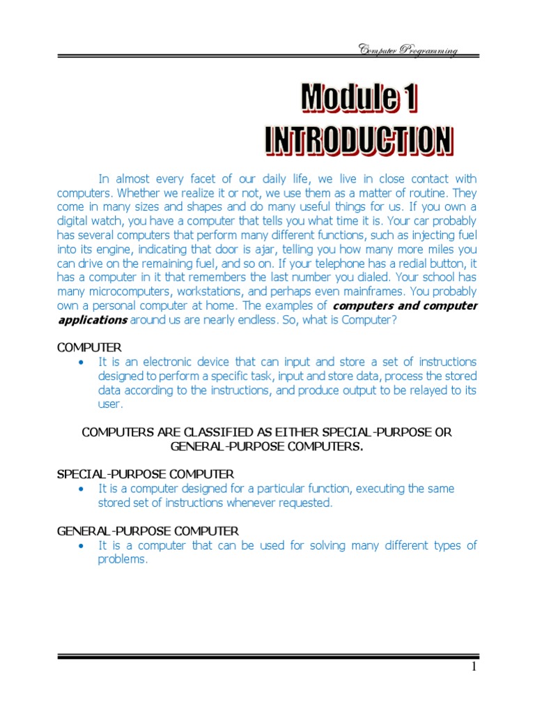 Comprog Study Guide | PDF | Integer (Computer Science) | Computer Program Comprog Study Guide | PDF | Integer (Computer Science) | Computer Program