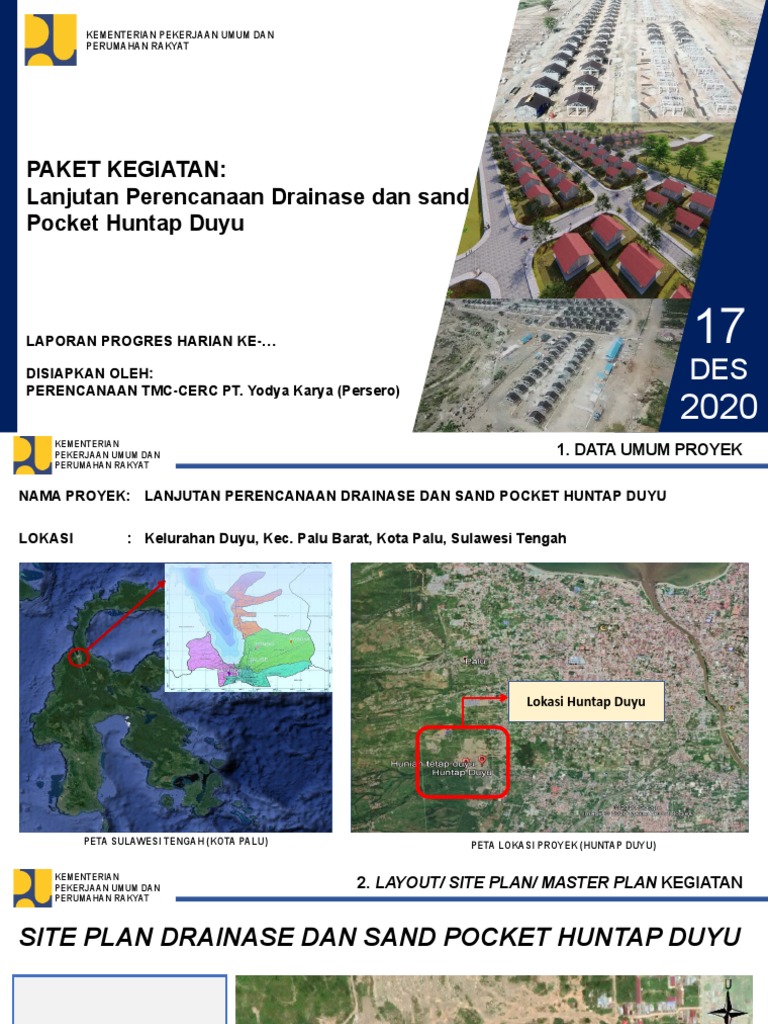 Progres Drainase Huntap Duyu | PDF