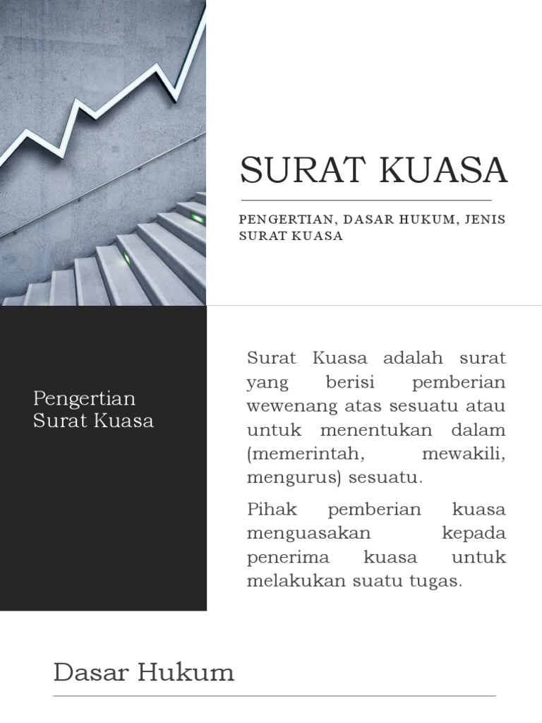 Pengertian dan Jenis Surat Kuasa | PDF