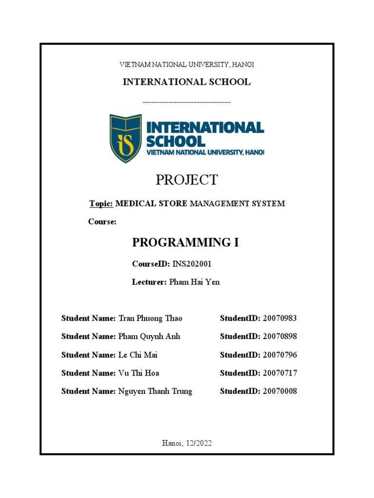 Programming C Project Pdf Computer Programming Software Engineering 5289
