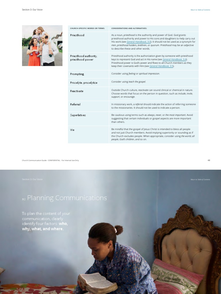 Church Communication Guide 48 94 | PDF | The Church Of Jesus Christ Of ...