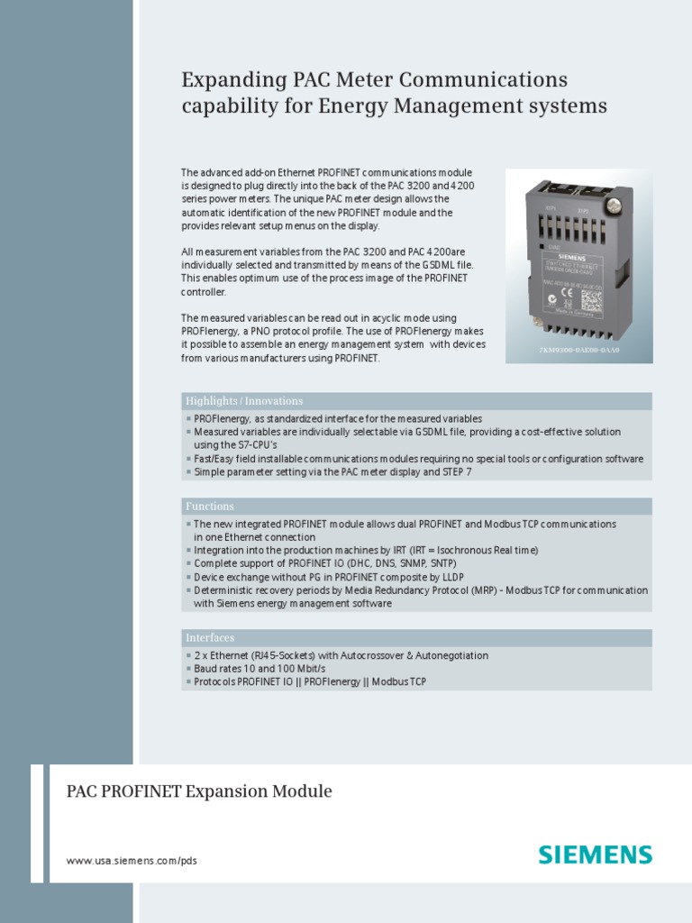 Profinet Module | PDF | Computing | Computer Engineering
