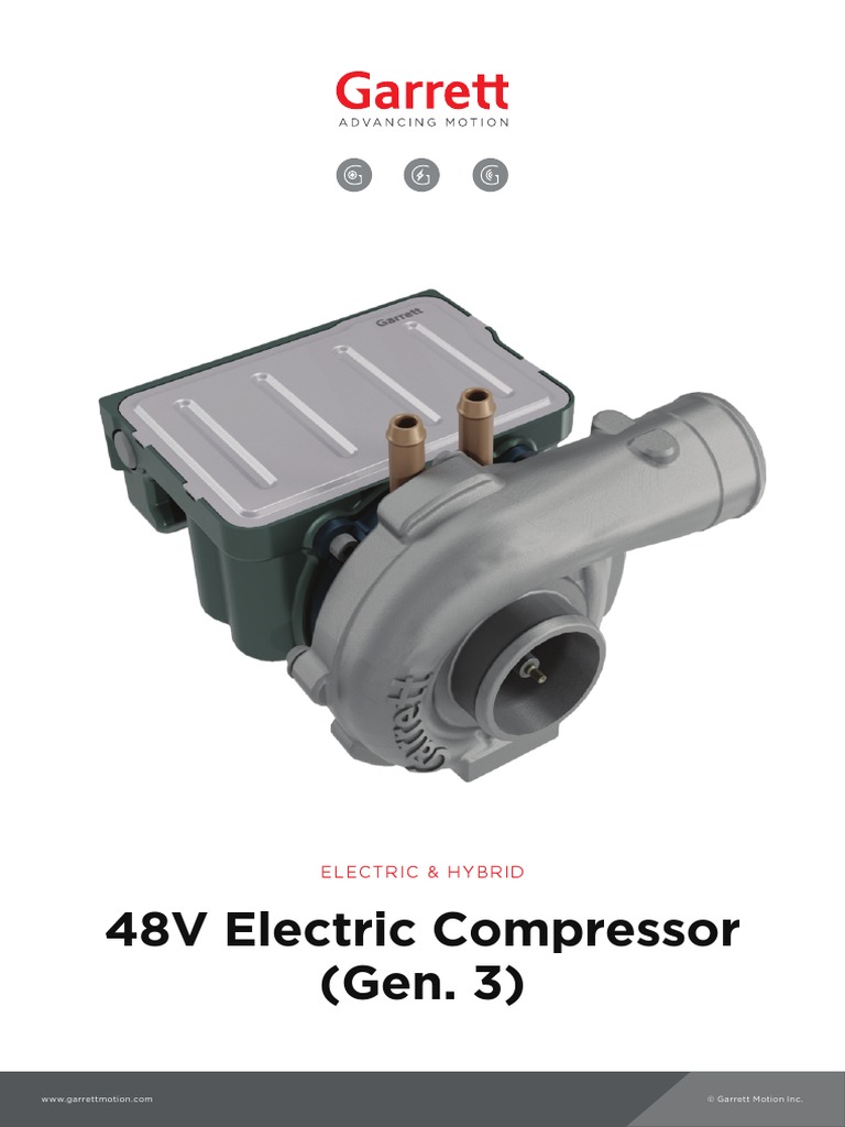 E-Compressor Technical-Sheet 07.2021 | PDF