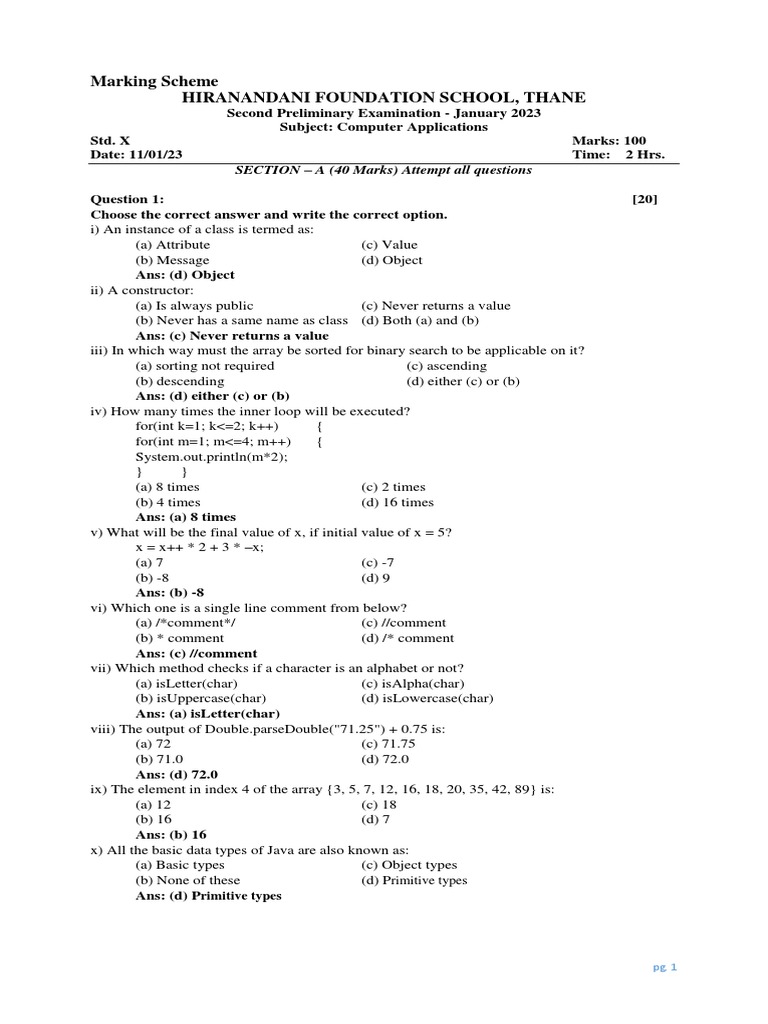Computers Pdf Data Type Integer Computer Science 8515