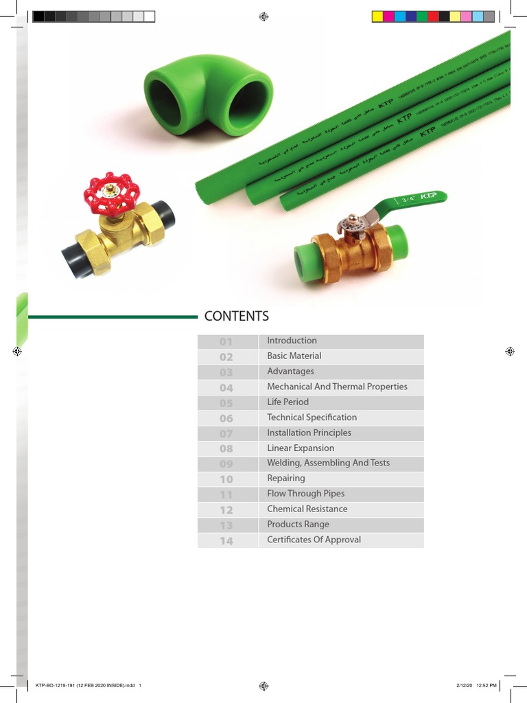 15-Ktp PRR Pipes | PDF | Thermoplastic | Thermal Expansion