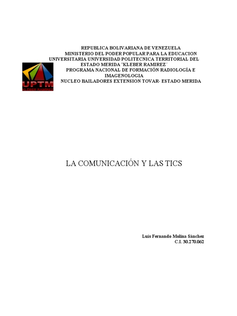 las tics (1) | PDF | Internet | Teléfonos móviles