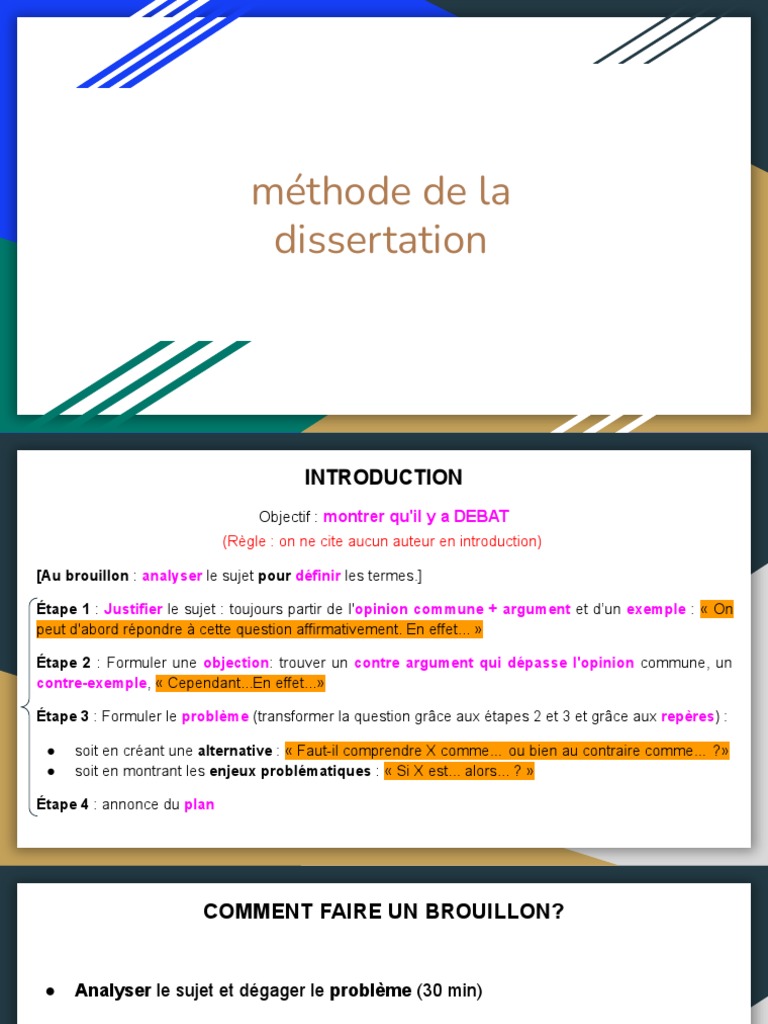Méthode de La Dissertation | PDF | Vérité | Science