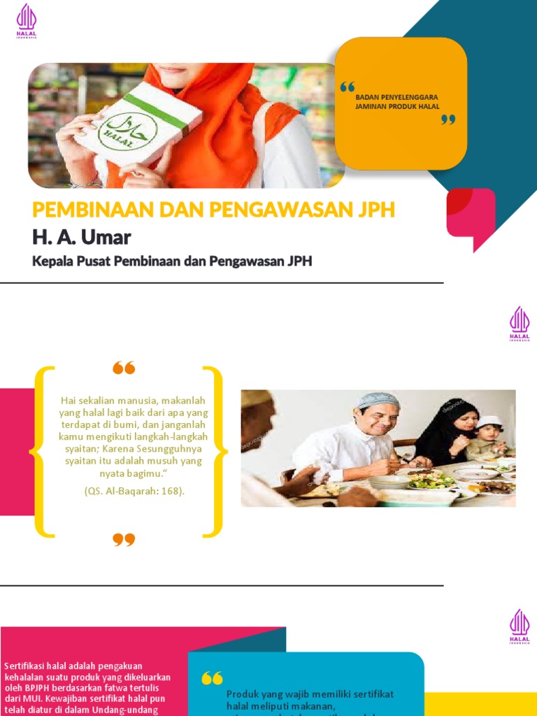 SERTIFIKASI HALAL PRODUK MAKANAN DAN MINUMAN PPTX | PDF