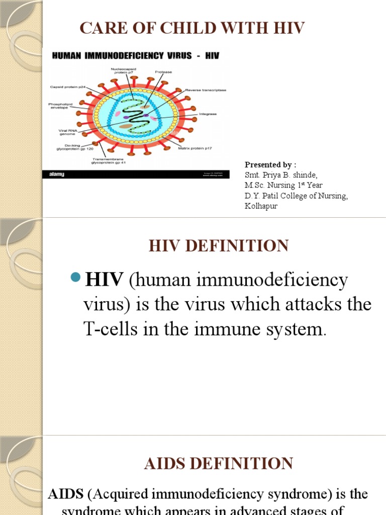 Care of Child With Hiv: Presented by | PDF | Hiv/Aids | Infection