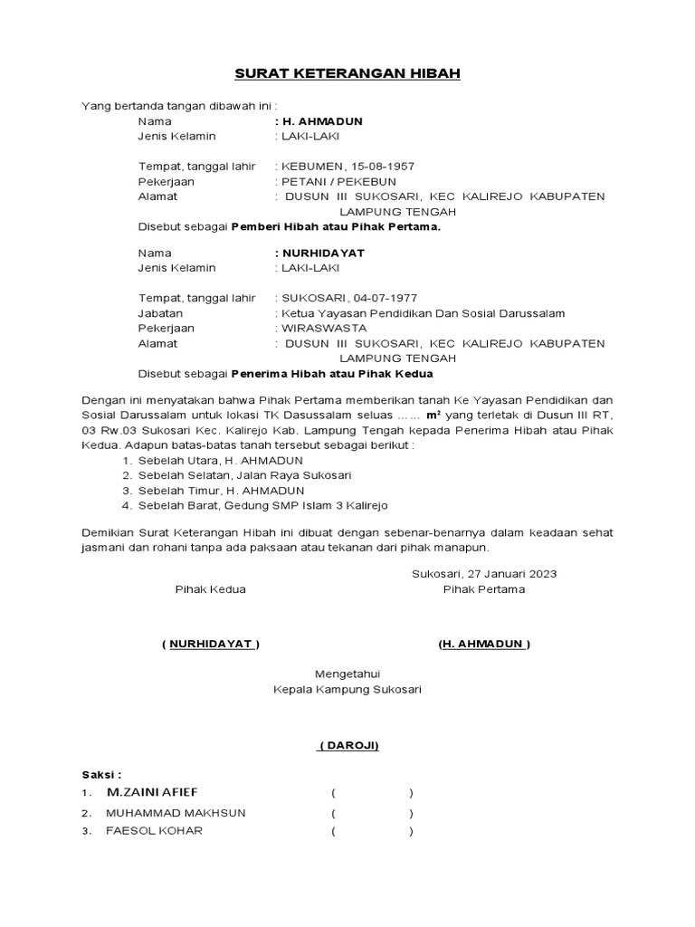 Ket Hibah Nurhidayat Pdf