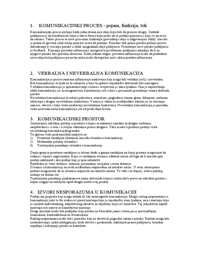 ZDRAVSTVENA PSIHOLOGIJA - Komunikacija | PDF