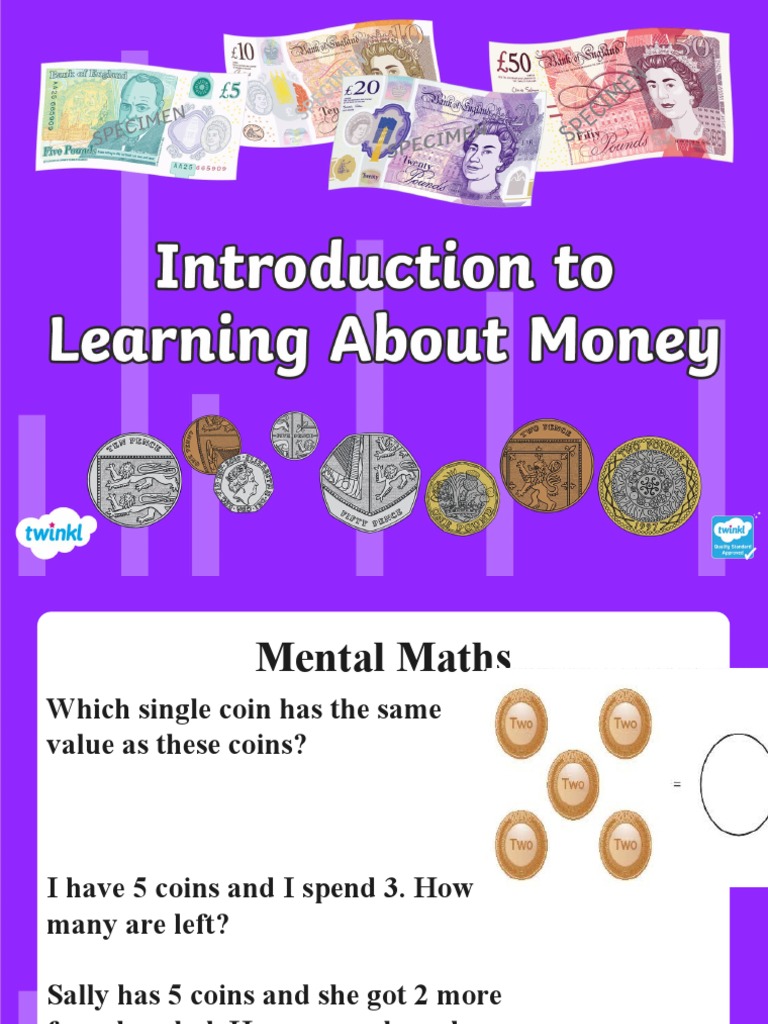 Understanding Currency for Primary Students | PDF | Language Arts ...