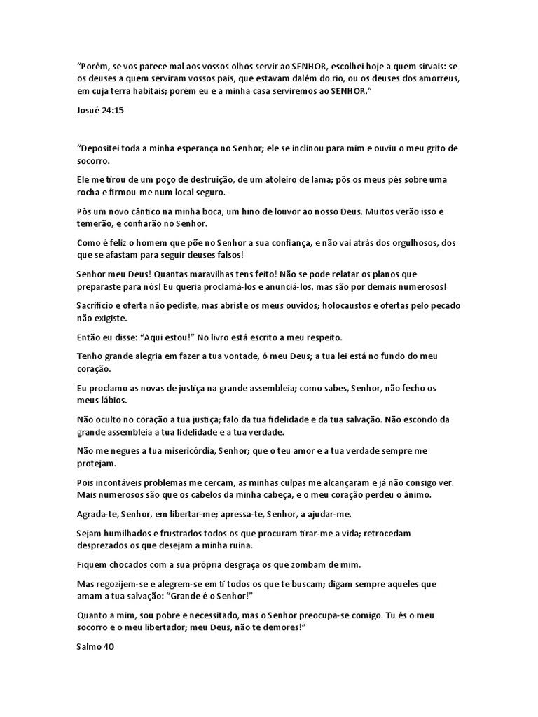 Textos Bíblicos | PDF | Amor | Deus