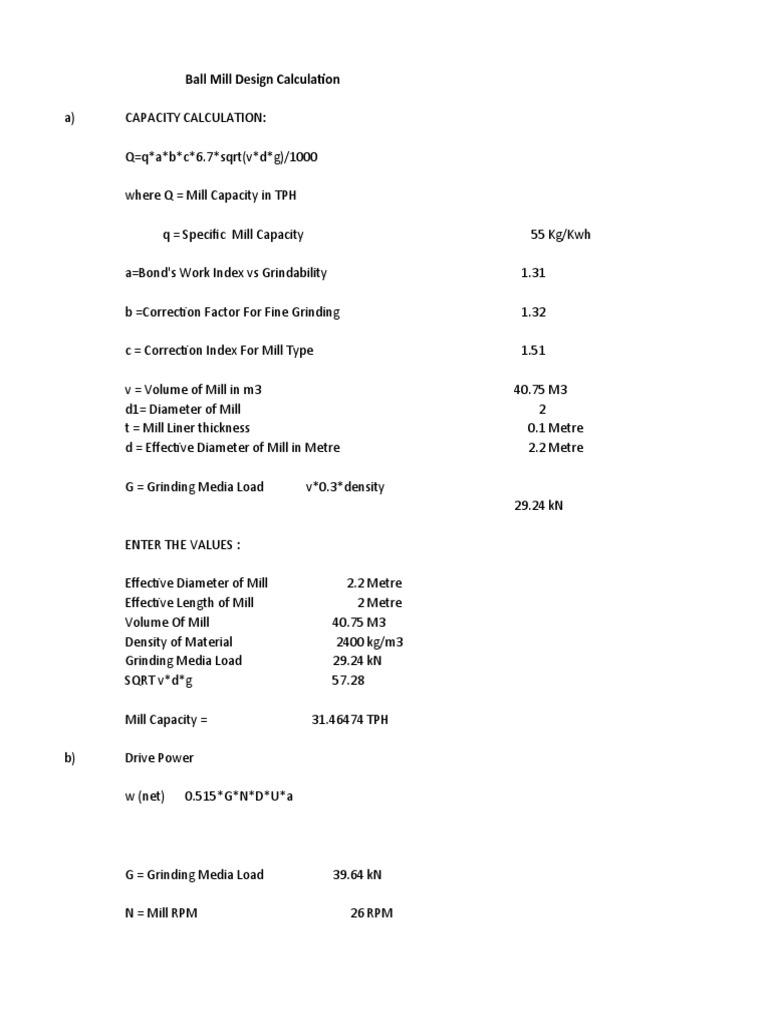 Load Calculations | PDF
