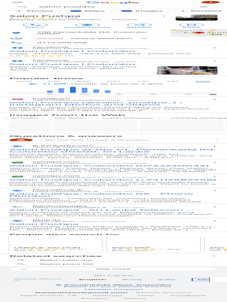 Salon Pushpa - Google Search | PDF | Computing | Software