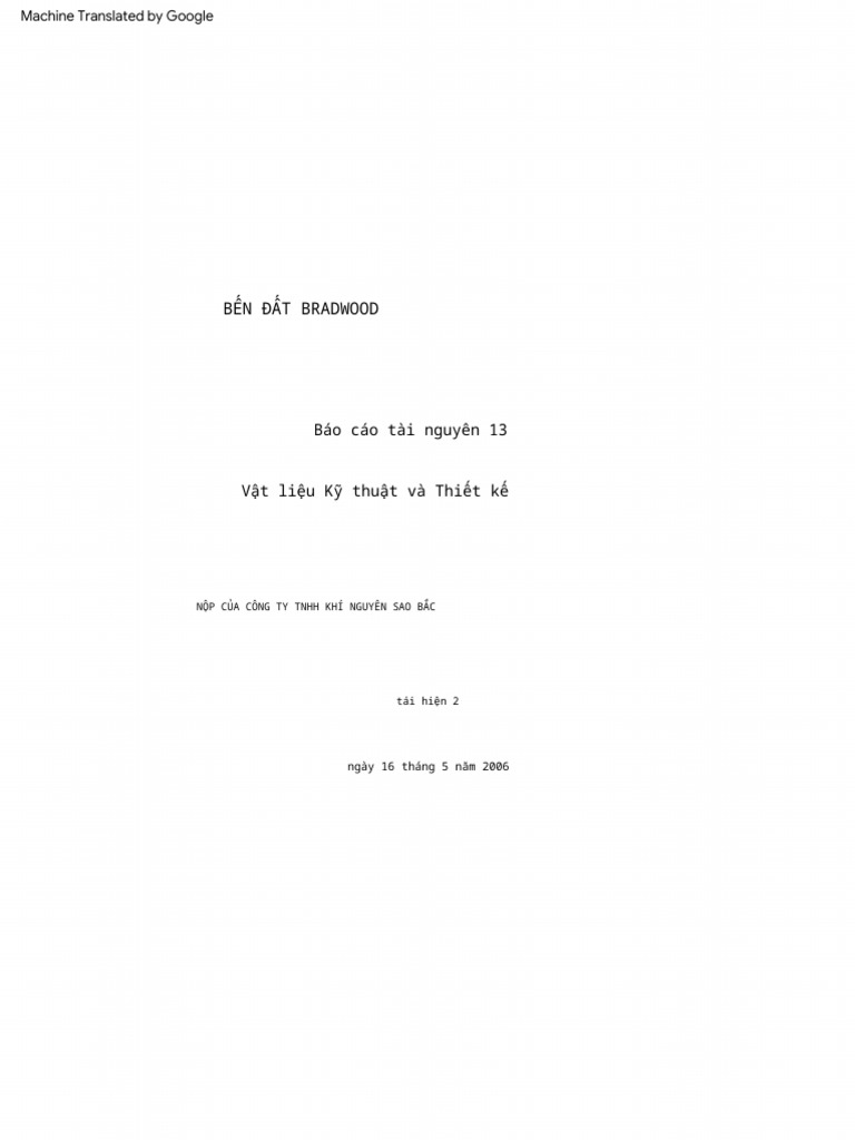 Bradwood Landing Terminal Engineering An | PDF