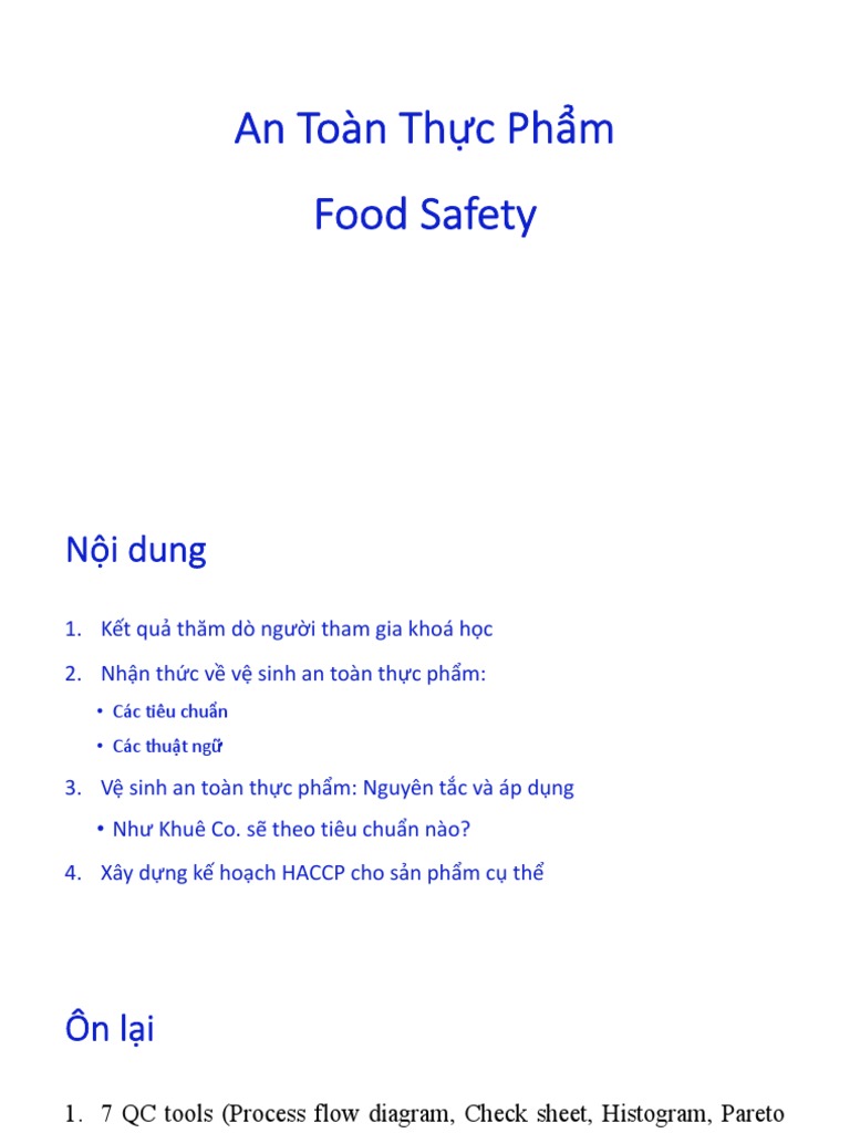 Food Safety - Part 2 | PDF | Food Safety | Water