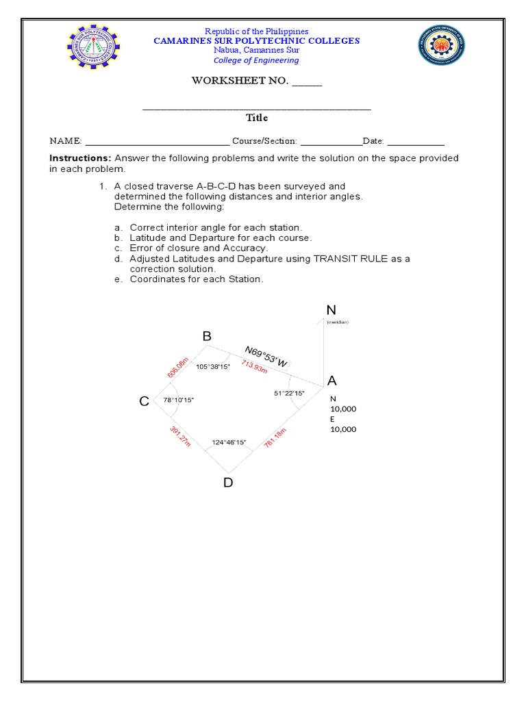 Worksheet Template | PDF