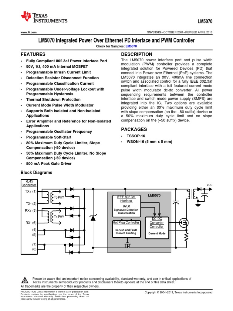 LM 5070 | PDF