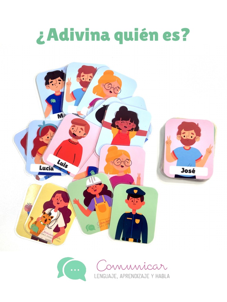 Instrucciones del juego Adivina Quién | PDF