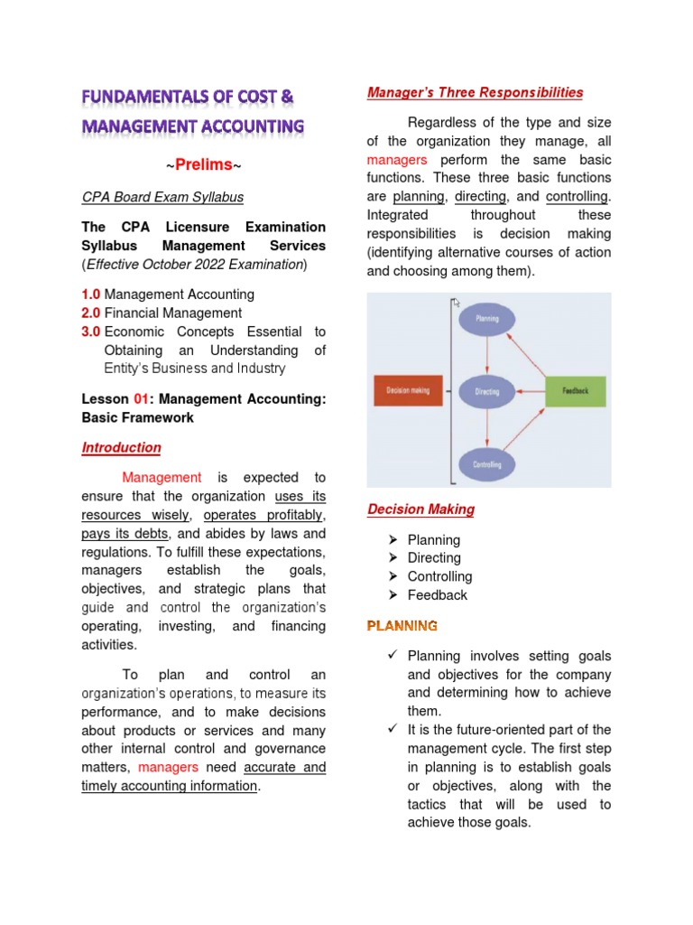 Fundamentals of Cost Management Accounting | PDF | Linear Regression | Accounting