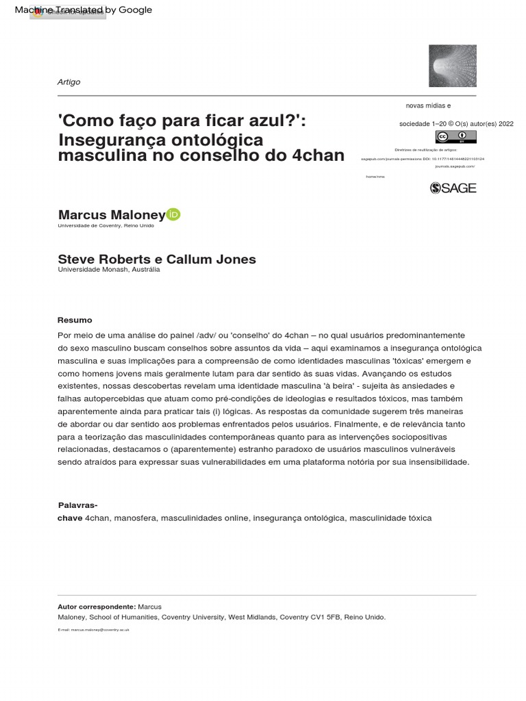 MALONEY, Marcus STEVE, Roberts JONES, Callum. How Do I Become Blue ...