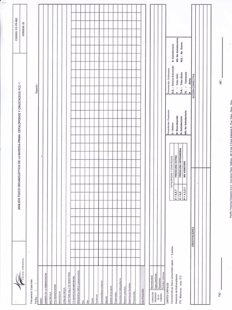 Registros PCC | PDF