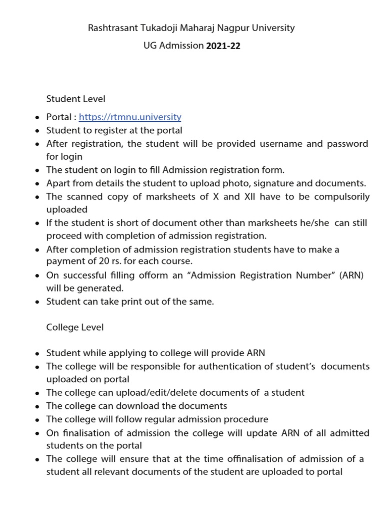 Important Steps | PDF