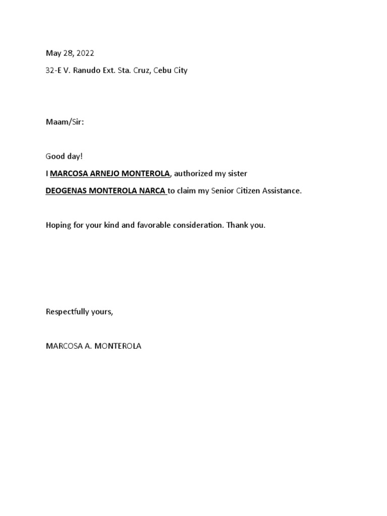 Sample Letter | PDF | Sports & Recreation | Travel