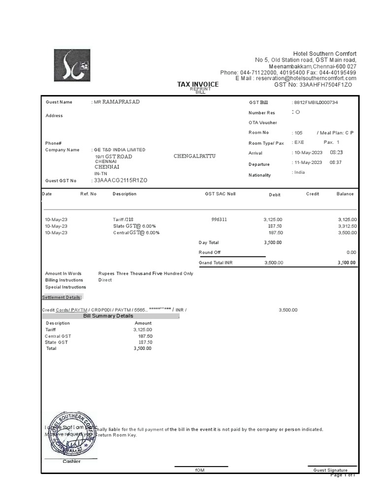 Ram Bill | PDF