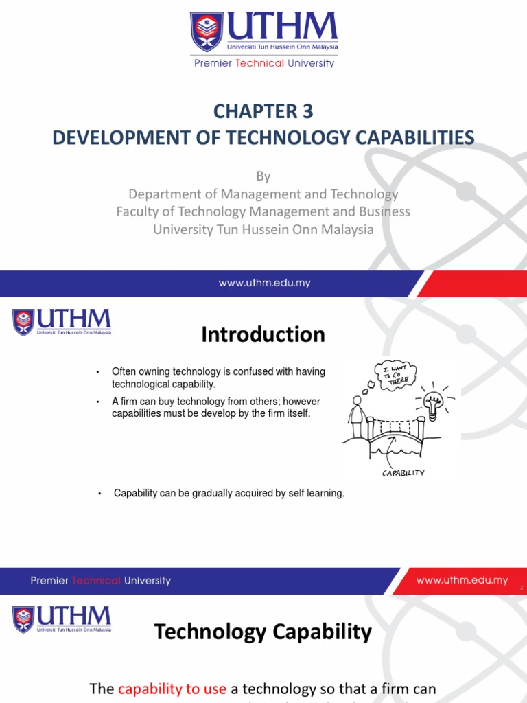 Chapter 3 Technologycapabilities | PDF | Procurement | Business