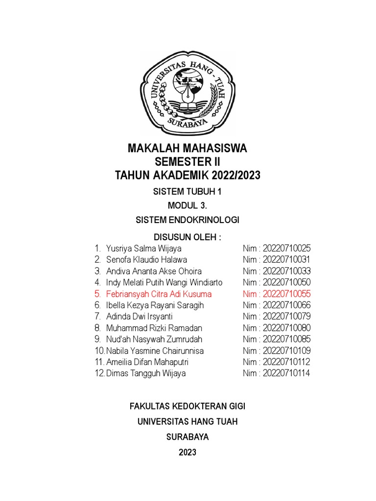 Sistem Endokrin Pdf 