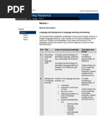 TKT Module 1 Practice Test Draft | PDF | Career & Growth | Language ...