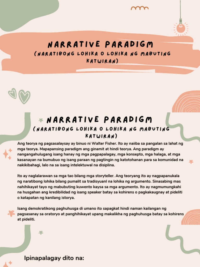Narrative Paradigm | PDF