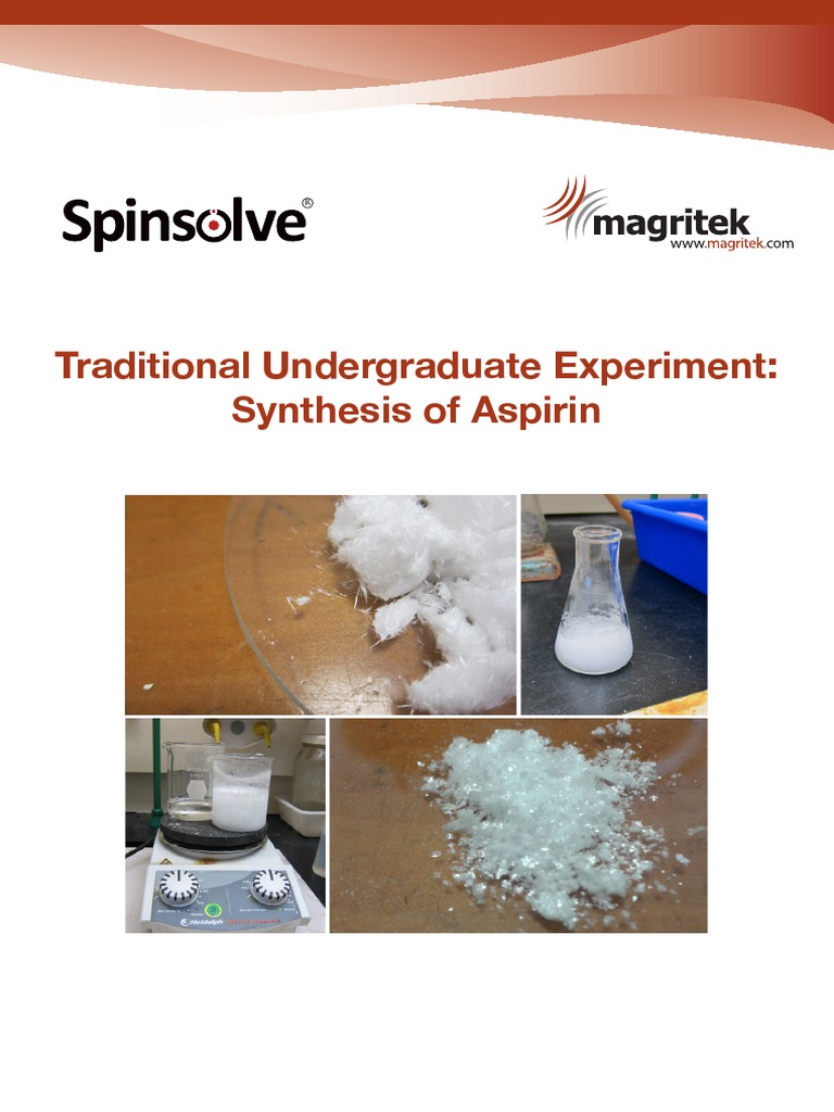 Lab Manual Synthesis of Aspirin Web | PDF | Acetic Acid | Acid
