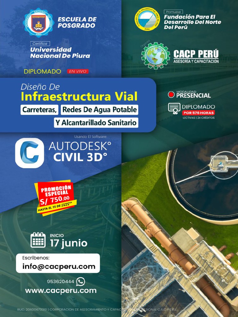 Diseño de Infraestructura Vial Urbana Carreteras Redes de Agua Con ...