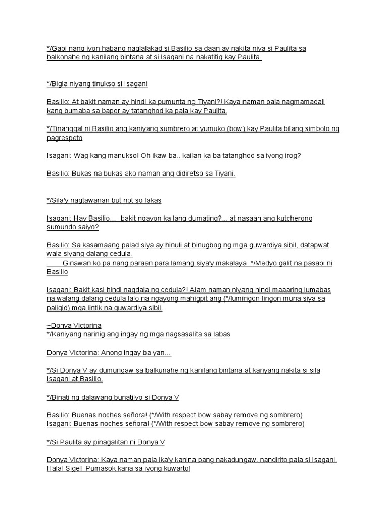 El Fili Script 2 | PDF