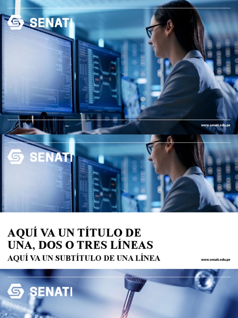 SENATI - Plantilla | PDF