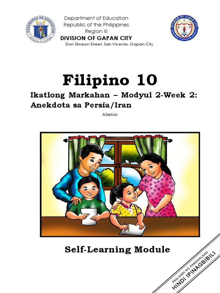 Filipino10 Q3 Module-2 Week-3 | PDF