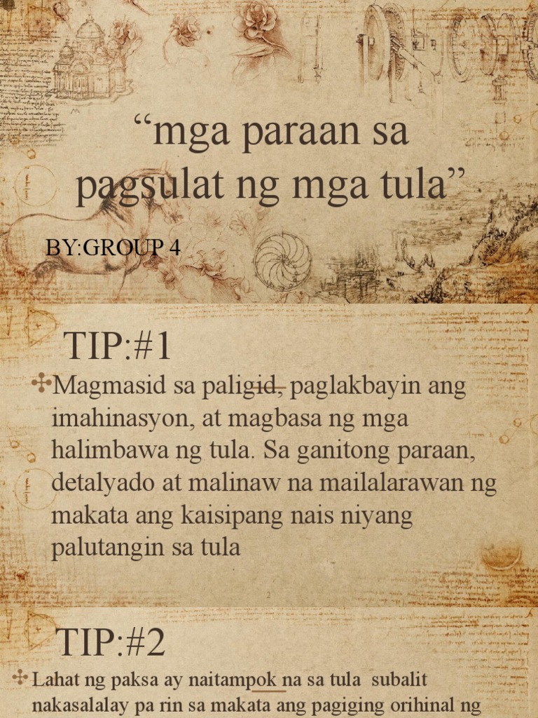 Mga Paraan Sa Pagsulat NG Tula G.4 10-Caesar | PDF
